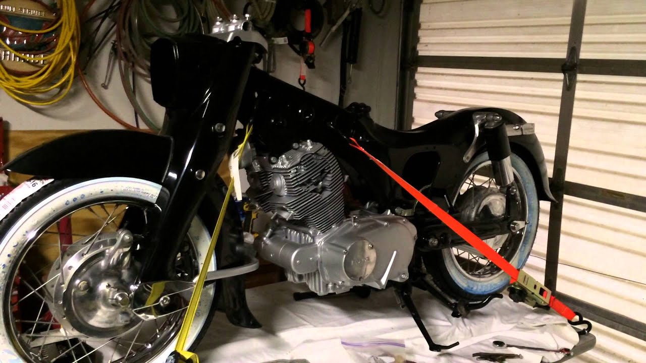 Honda 305 Dream restoration part 8 - YouTube