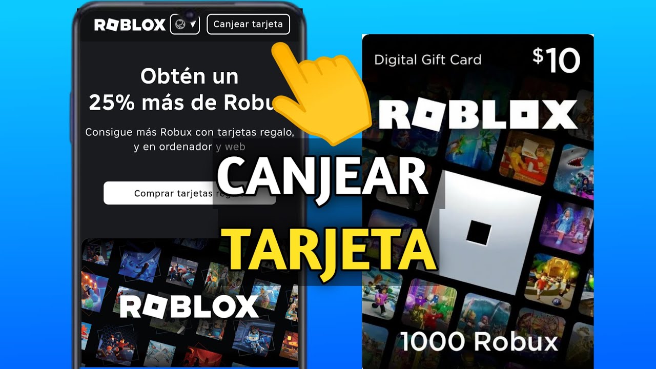como CANJEAR una TARJETA de REGALO de ROBLOX (2026) | Correctamente ...