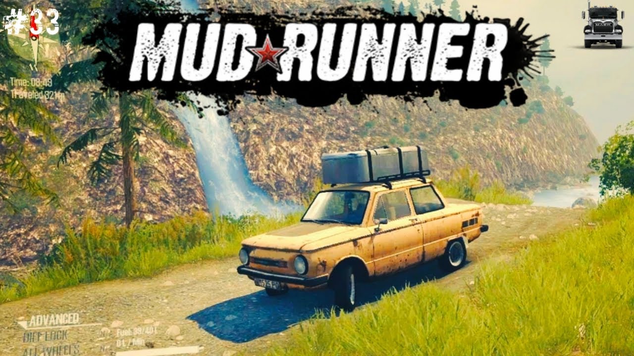 Exciting High Range Trip in Car | Spintires : MudRunner | Offroad Driving Simulation Game - YouTube