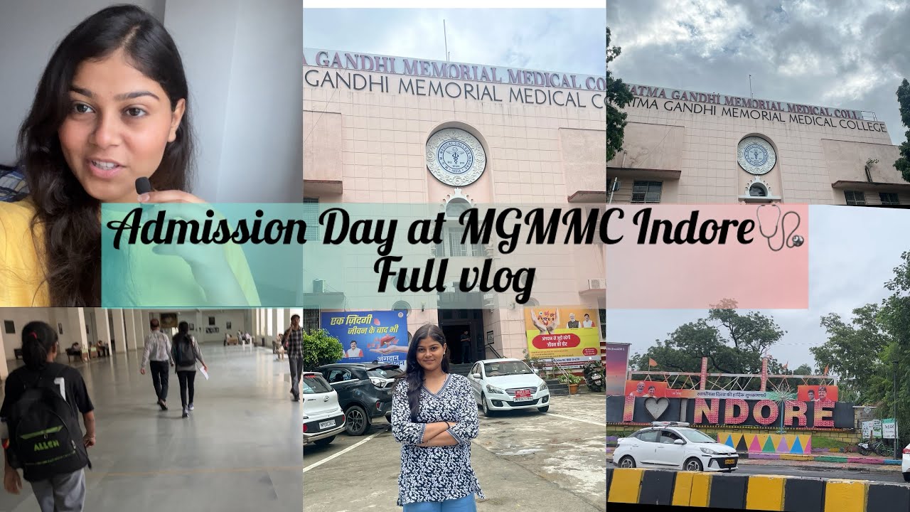Finally Got Into MGMMC Indore 😱 | Medical College Vlog 2025” - YouTube