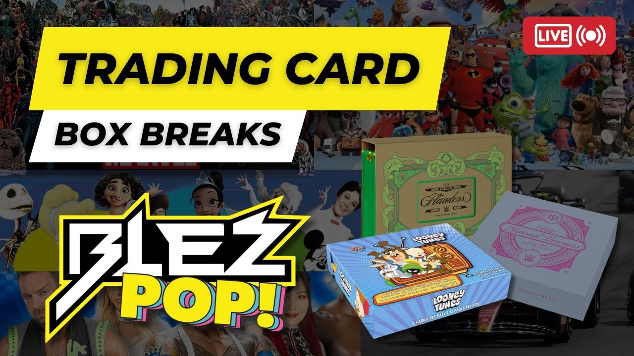 WWE FLAWLESS BACK!! RIPS W/DOUG ALL NIGHT #Live #breaks #wwe #marvel # ...