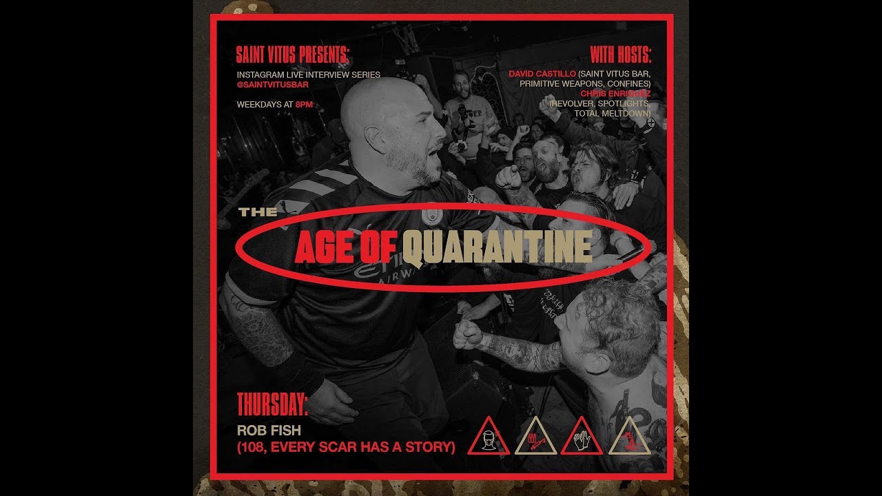 Saint Vitus Presents: Age of Quarantine #75 w/ Rob Fish of 108 (06/18 ...