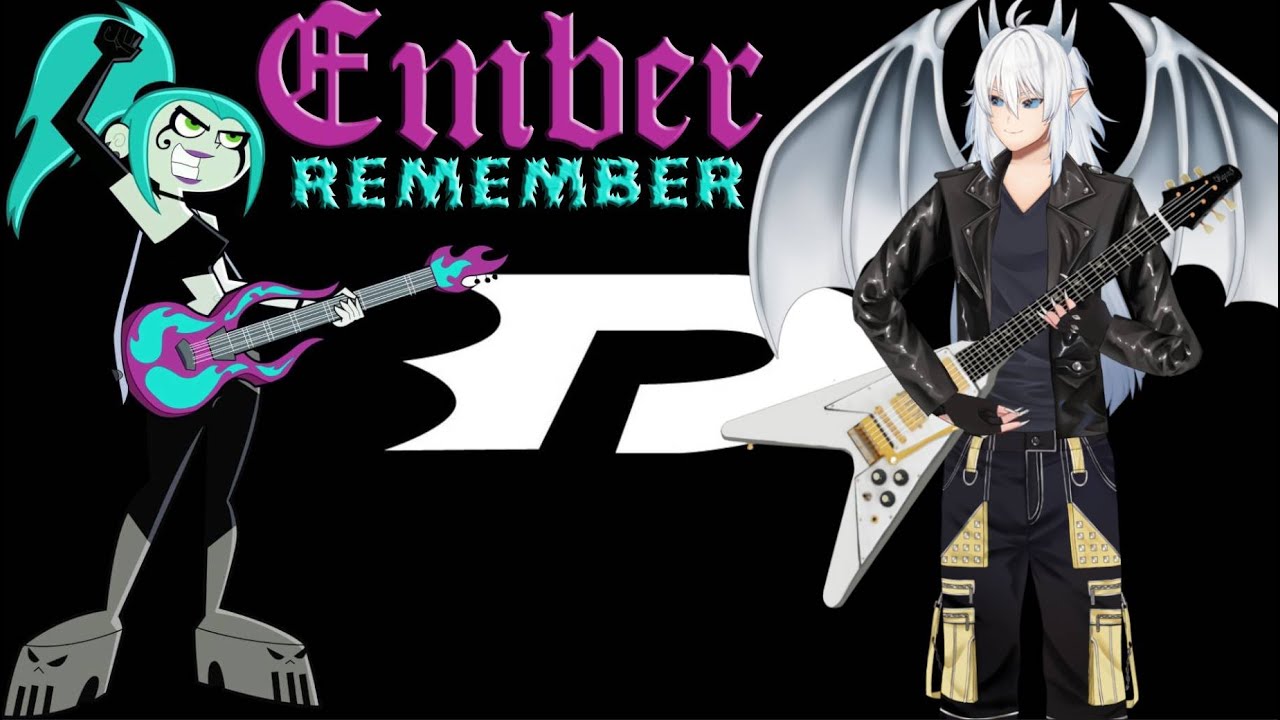 Danny Phantom Ember Mclain Remember! Vtuber Ryuu Inferno Guitar Cover ...