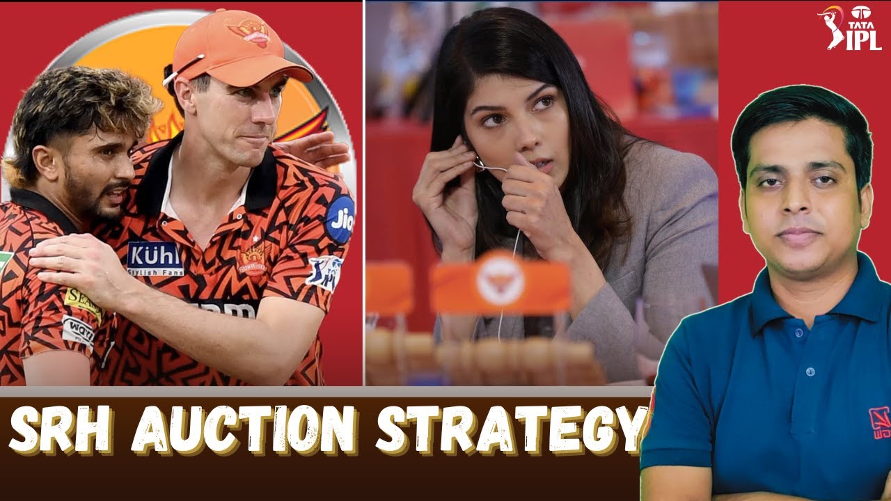 SRH Auction Strategy 2025 | SRH Target Players In Auction | IPL 2025 ...