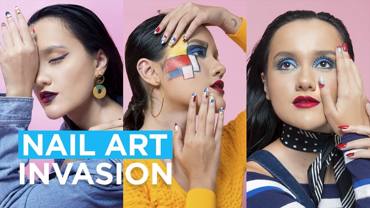 Nail Art Invasion - YouTube