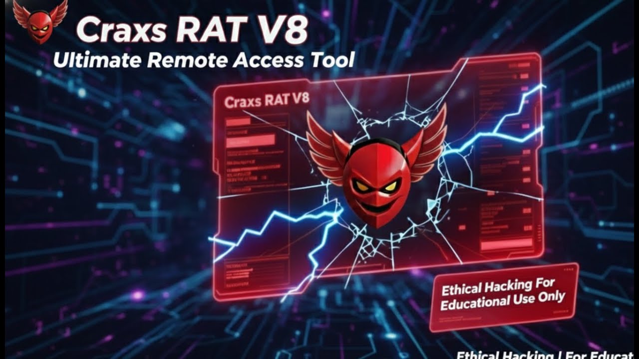 Craxs RAT V8 .Full setup How to downloads#craxsrat #craxsrat_V8 - YouTube
