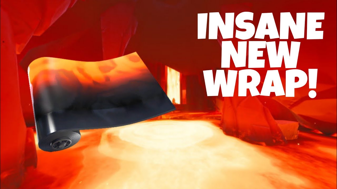 Fortnite: Buying Magma Wrap! (Insane Animated Epic Wrap) - YouTube