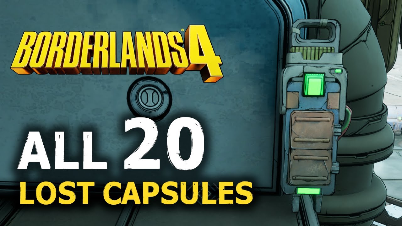Borderlands 4 - All Lost Capsules & Decrypt Stations Locations (Capsule Capturer) - YouTube