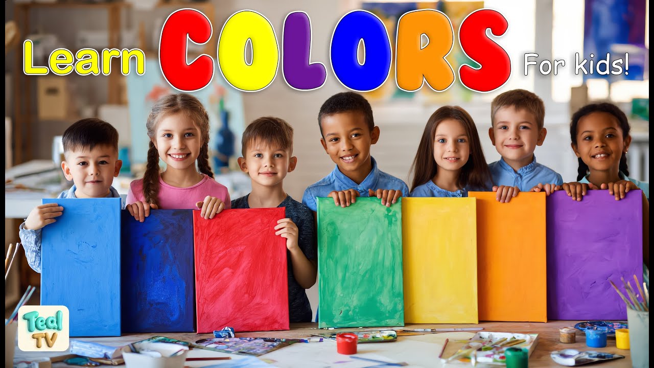 Learn Colors with Fun Painting Song for Kids! 🎨 - YouTube