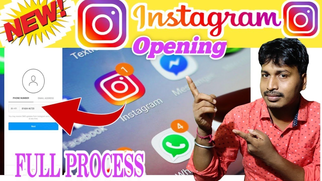 How to Create Instagram Account | How to open instagram account| create ...