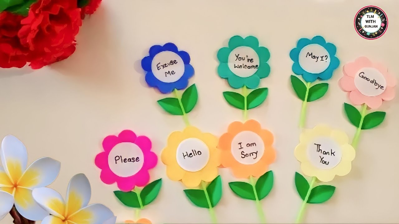 Learn Good Manners for kids | Daily activities for kids | Diy Flash ...