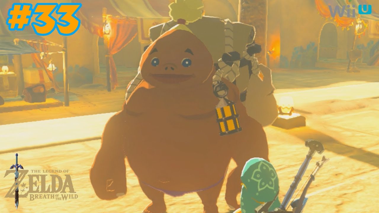 The Legend of Zelda: Breath of the Wild (BLIND) Part 33 "A Female Goron ...