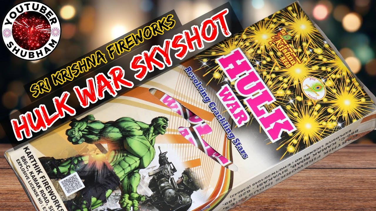 Hulk War Crackling SkyShot - Sri Krishna Fireworks - Diwali Festival ...