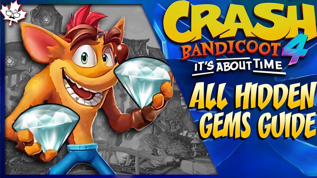 Where EVERY Hidden Gem is in Crash Bandicoot 4: It's About Time! - YouTube