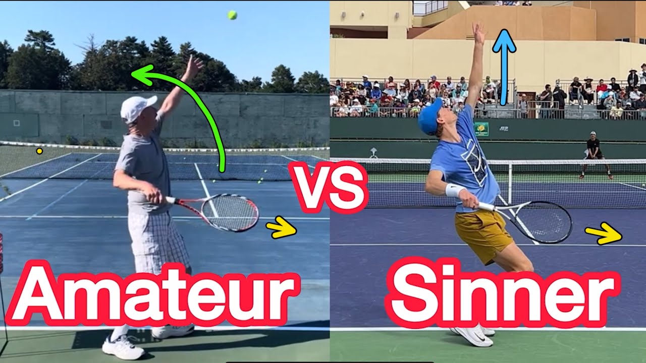 Check Out This Amazing Serve Analysis (Tennis Lesson) - YouTube