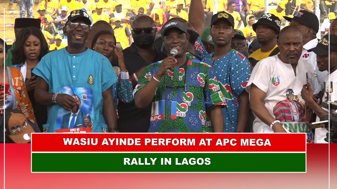 Wasiu Ayinde Perform at APC Mega Rally in Lagos - YouTube