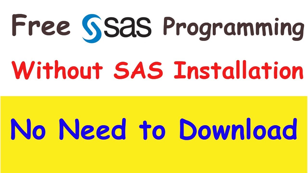 Sas Programming Without Installation Free Sas Coding Practice Sas 7978