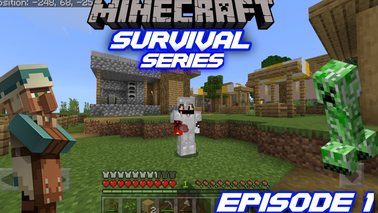 Minecraft Survival Series Episode 1 - YouTube