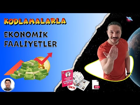 EKONOMİK FAALİYETLER🌎 Tyt  coğrafya  10.sınıf coğrafya 📂PDF