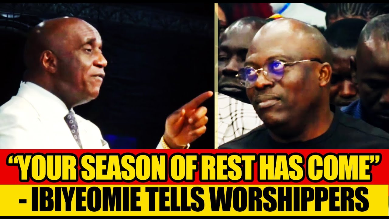 “Your Battle Is Over” - Pastor David Ibiyeomie Preaches While Fubara & Rivers Politicians ...