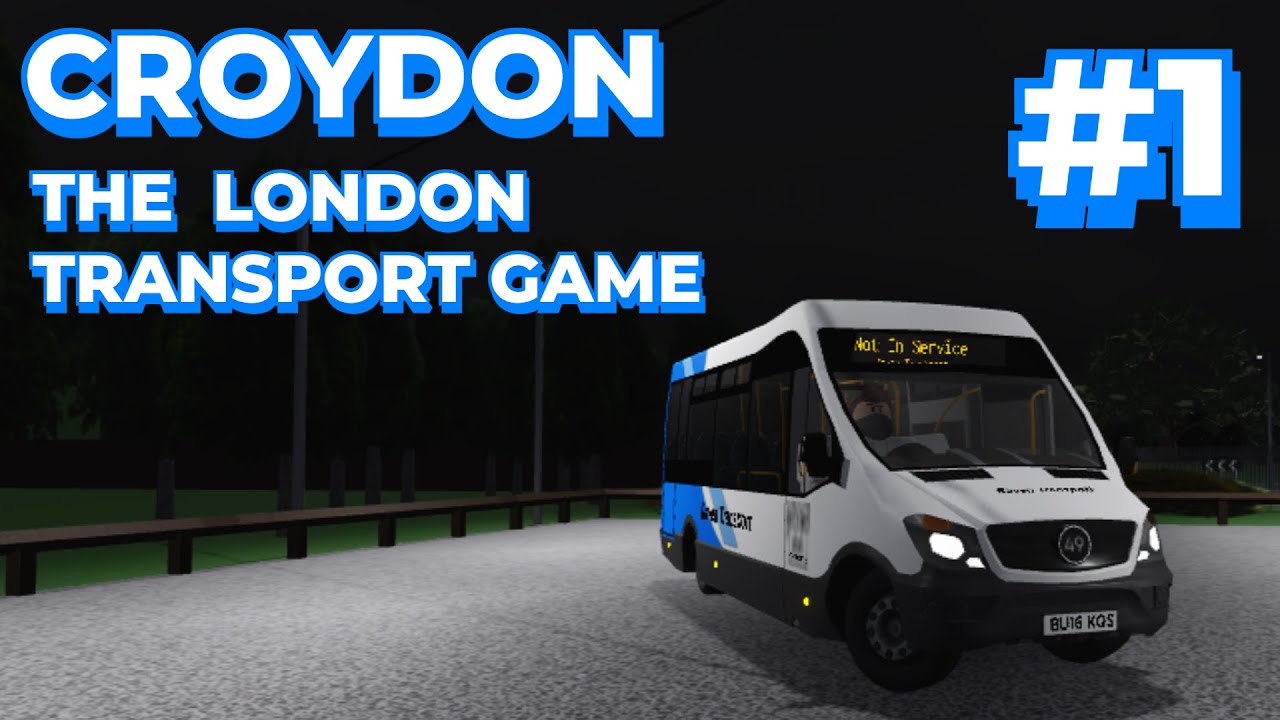 Roblox | Croydon: The London Transport Game! - YouTube