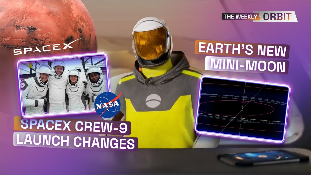 SpaceX Crew-9 Changes & Earth's New Mini-Moon! 🚀 Mars News Update - YouTube