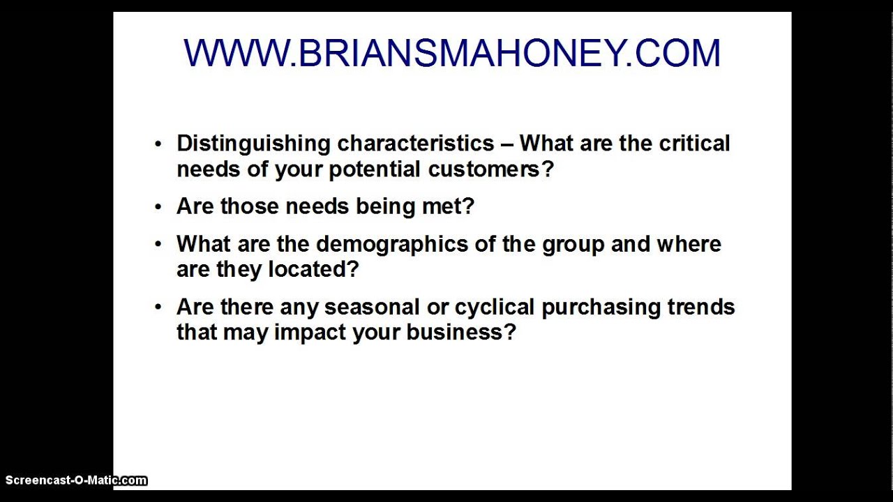 how-to-make-money-business-plan-marketing-analysis-youtube
