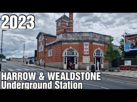 HARROW & WEALDSTONE Underground Station (2023) - YouTube