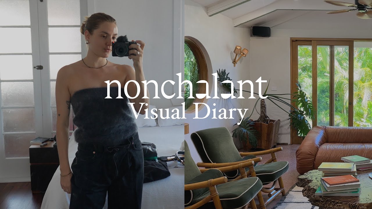 Nonchalant Visual Diary 07 - Outfits, Life & Styling - YouTube