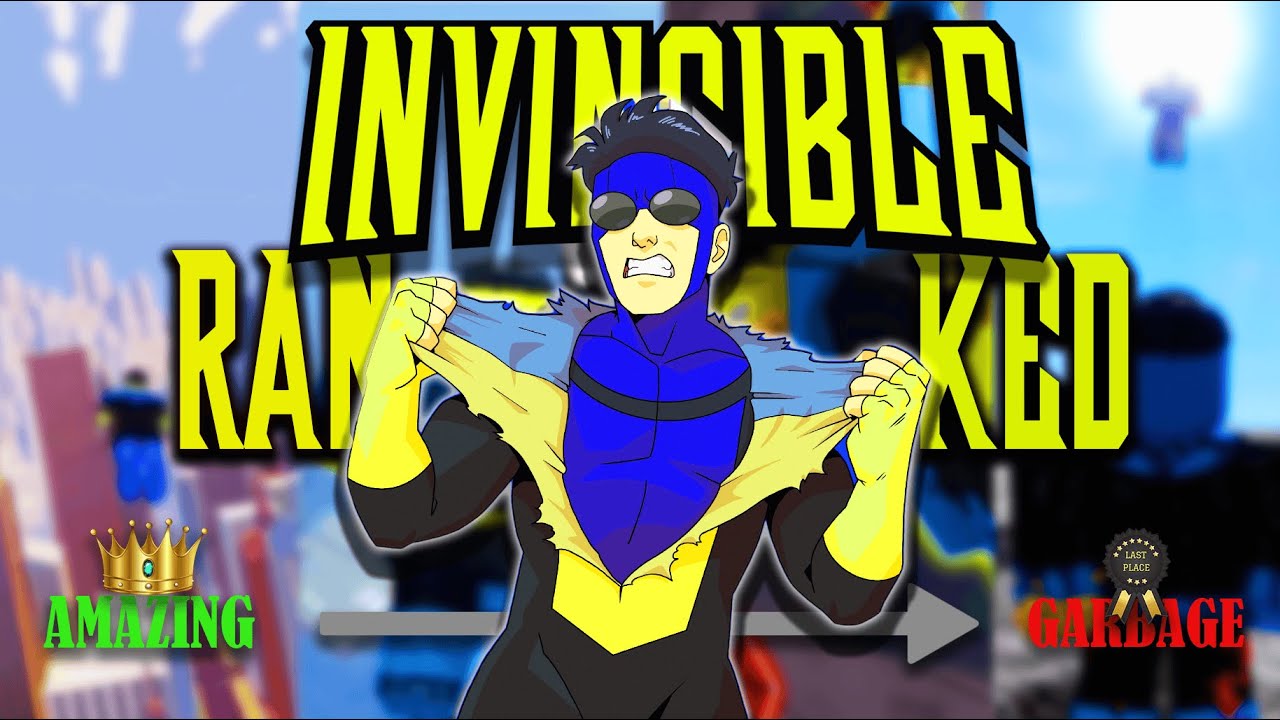 I Tried Every INVINCIBLE Game & RANKED Them from BEST To WORST ...