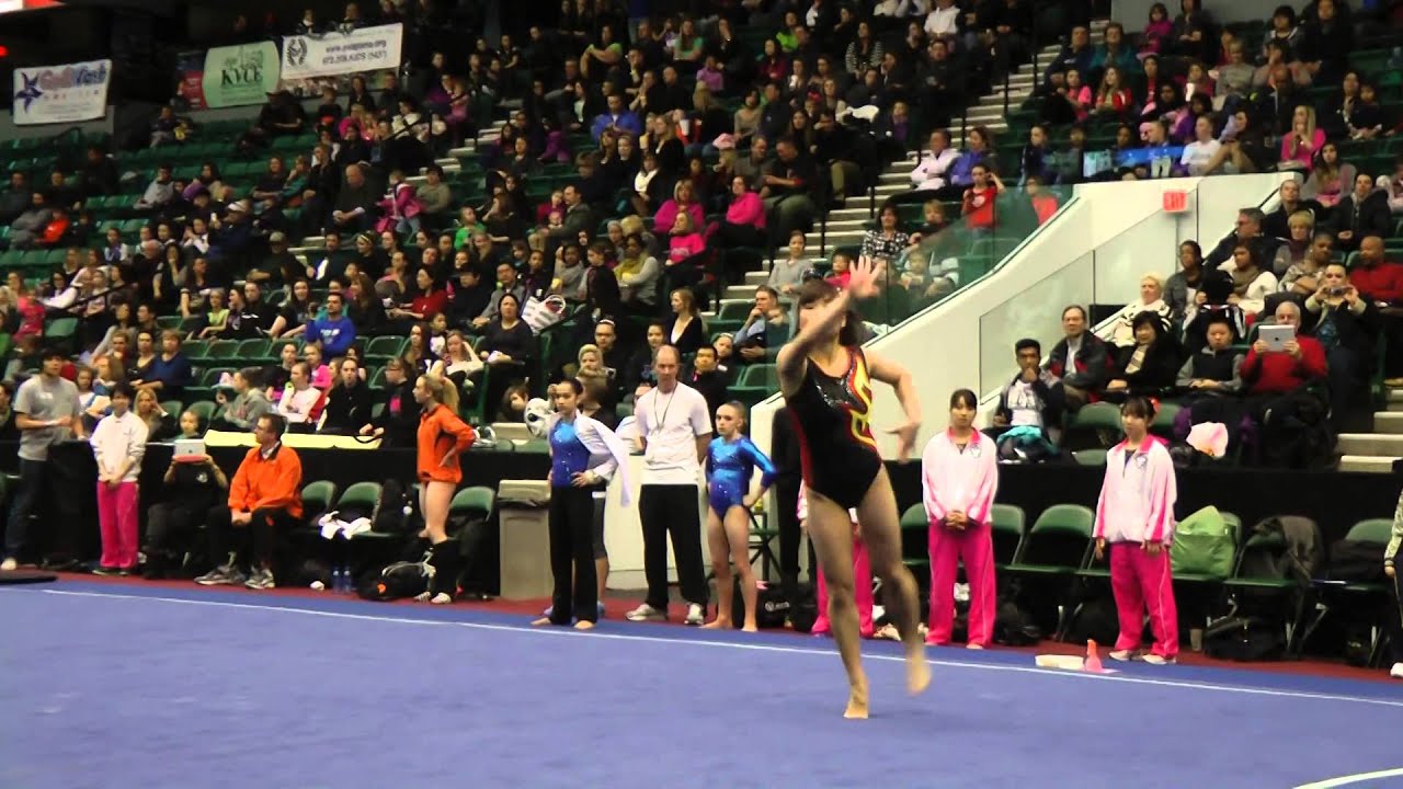 Akiho Sato Floor 2014 Woga Classic Youtube