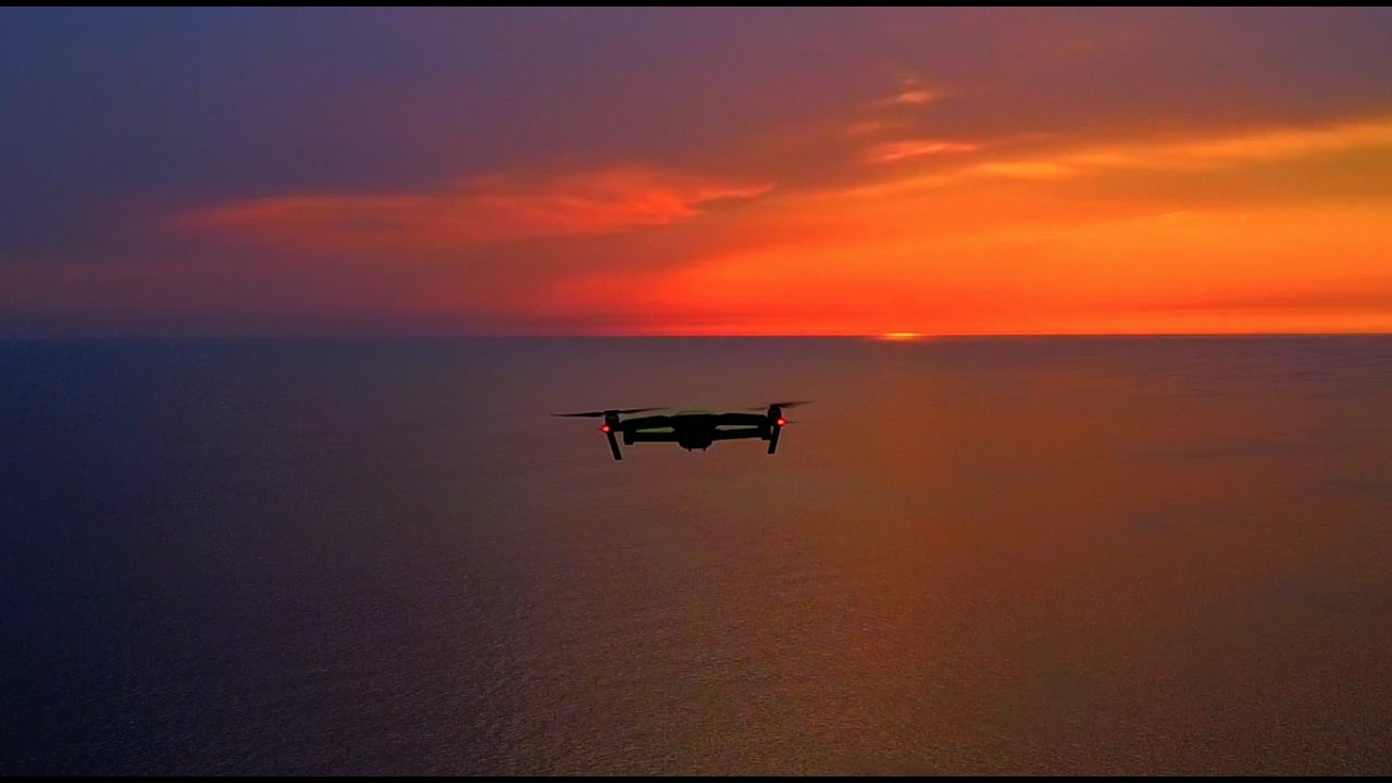 Beach Flight - Sunset - 04/02/2017 - Drone the Moment - YouTube