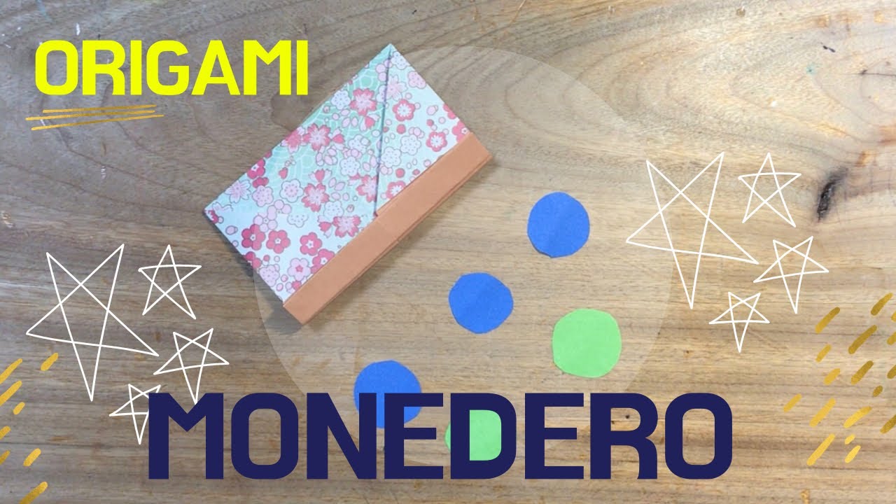 [ORIGAMI] Monedero/Coin Case/おさいふ, cómo hacer, diy - YouTube