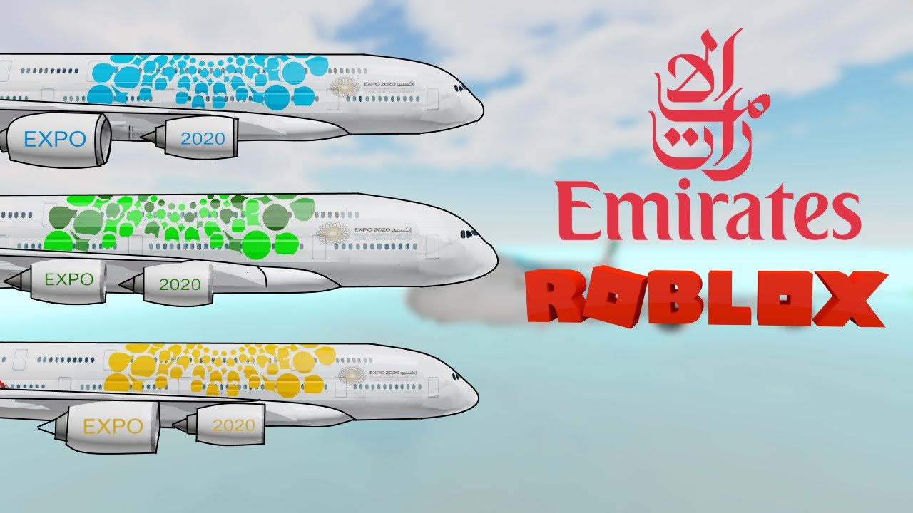 Emirates Expo Livery Ad (ROBLOX) - YouTube