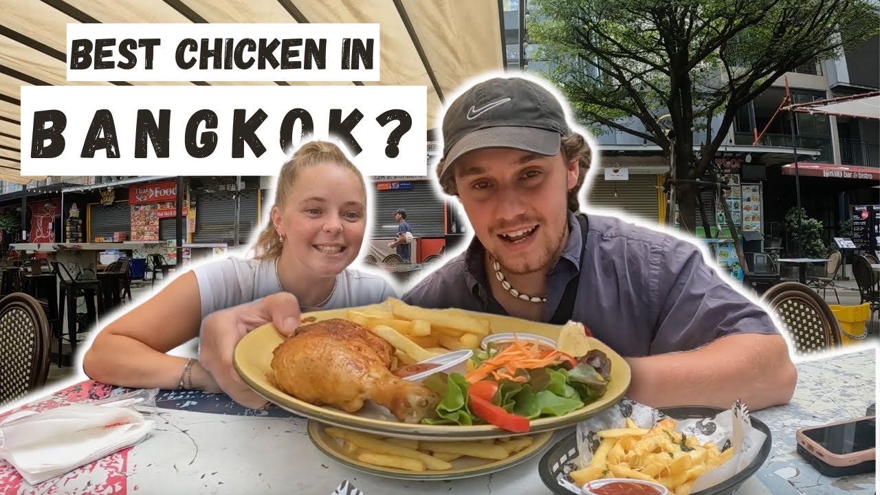BANGKOK'S BEST CHICKEN SHOP VS UK NANDOS | What is Thailand's best ...