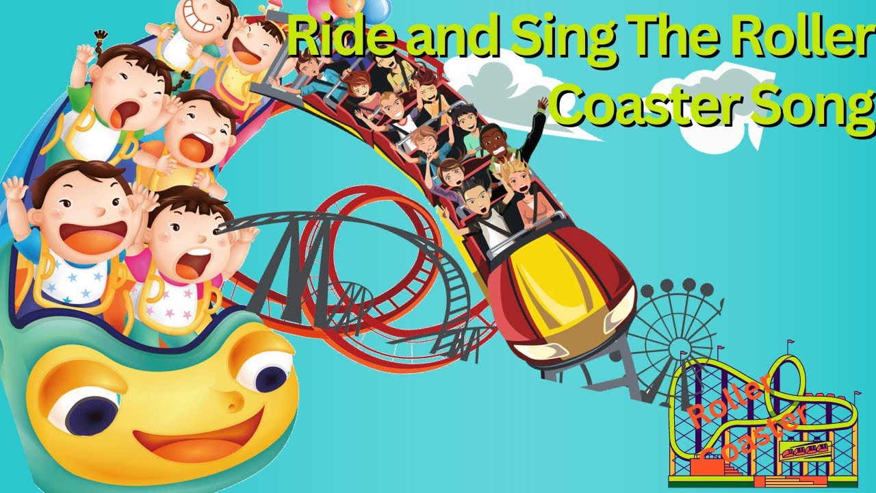 "Roller Coaster Ride With A Joyful Song Made For You !"🎢 II Sing Along ...