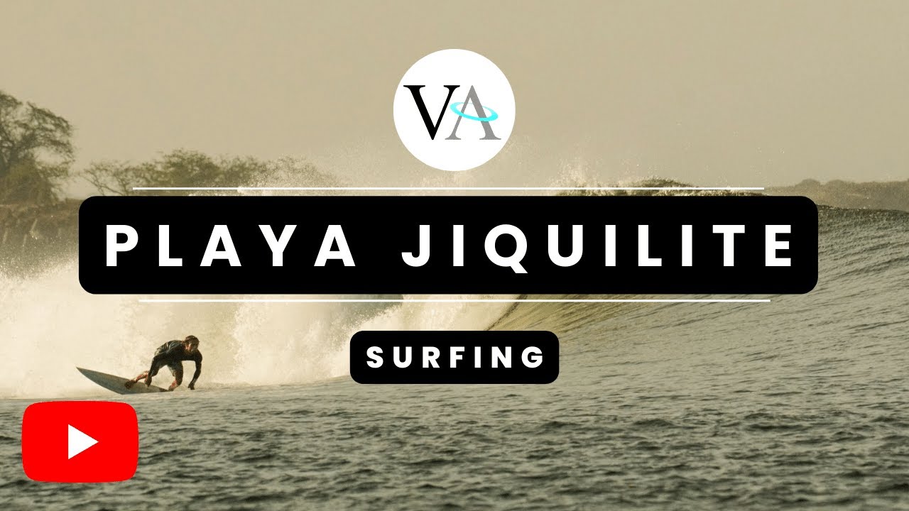Surfing at Playa Jiquilite, Nicaragua ( Playa Popoyo / Playa Santana ...