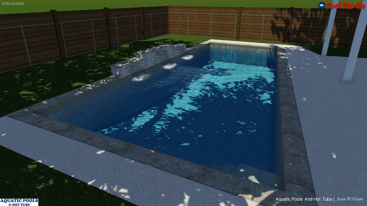 Pool Studio - 3D Swimming Pool Design Software - YouTube