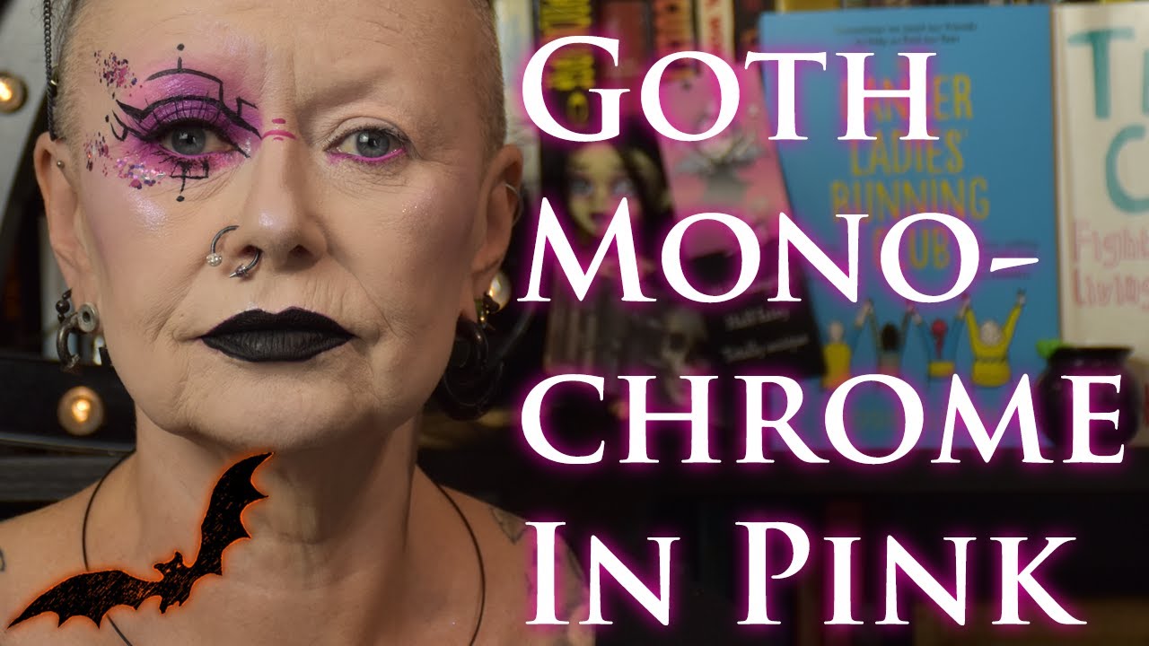 Goth Pink look for Breast Cancer Awareness month - YouTube