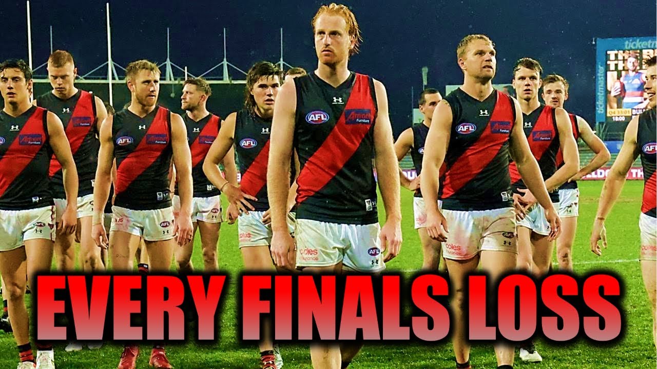 Every Essendon Finals Loss Since 2004 - YouTube