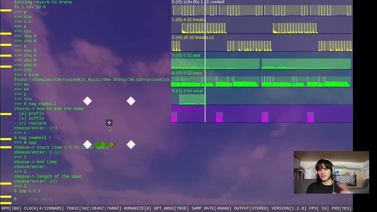 Precision Splitter Command and More (Beat DJ LiveCoding Tutorial) - YouTube