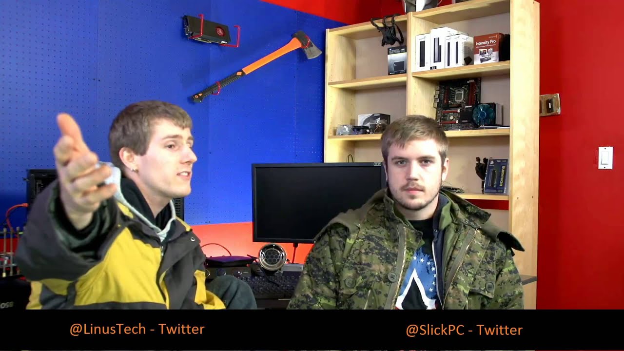 Linus Tech Tips Live Show Archive - November 30, 2012 - YouTube