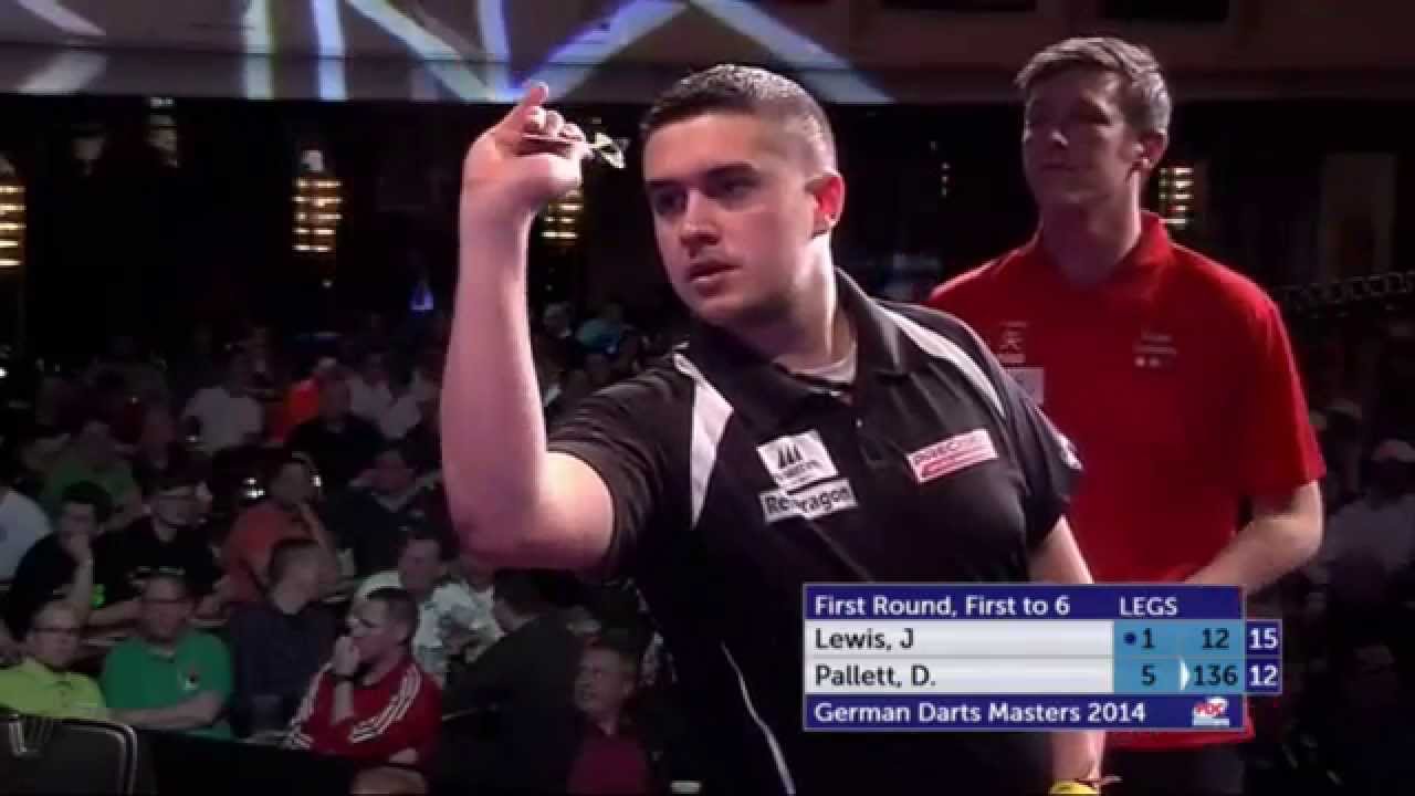 German Darts Masters 2014 First Round Jamie Lewis v David Pallett - YouTube