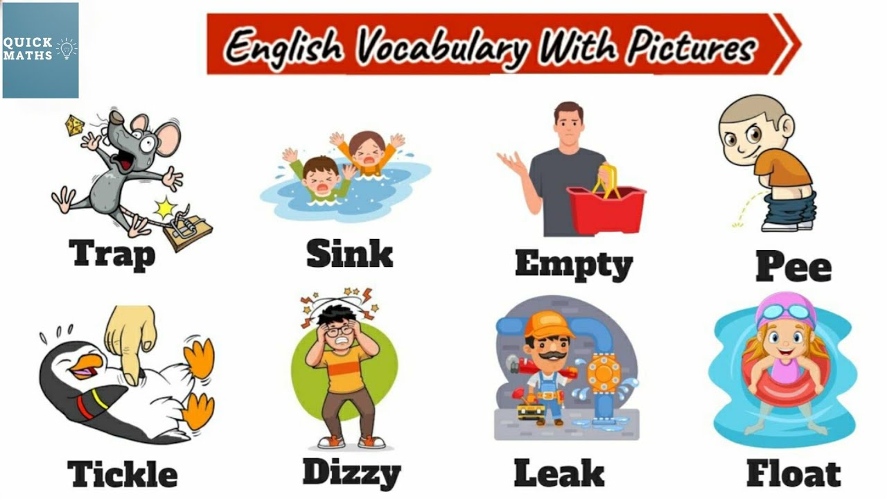 English vocabulary with pictures | daily use english words | vocabulary ...