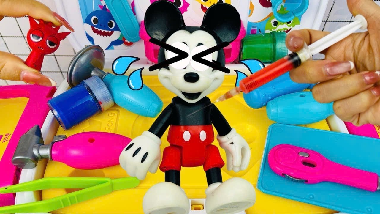 [🌟Toy ASMR🌟 ]💩Minnie Mouse Potty training Toy & Eating ASMR Satisfying ...
