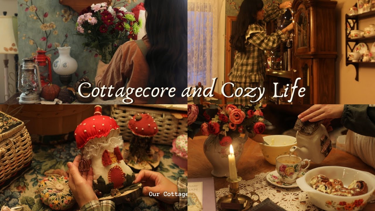 A Cottagecore and Cozy Life 🕯️🥧 🧺 🌨️ | Slow Winter Days - YouTube