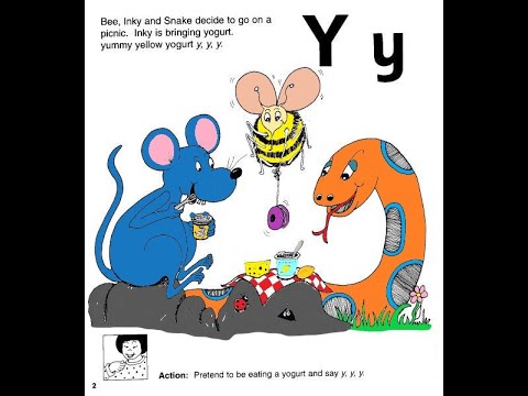 y Song 3 Times | Jolly Phonics | Workbook 6 - YouTube