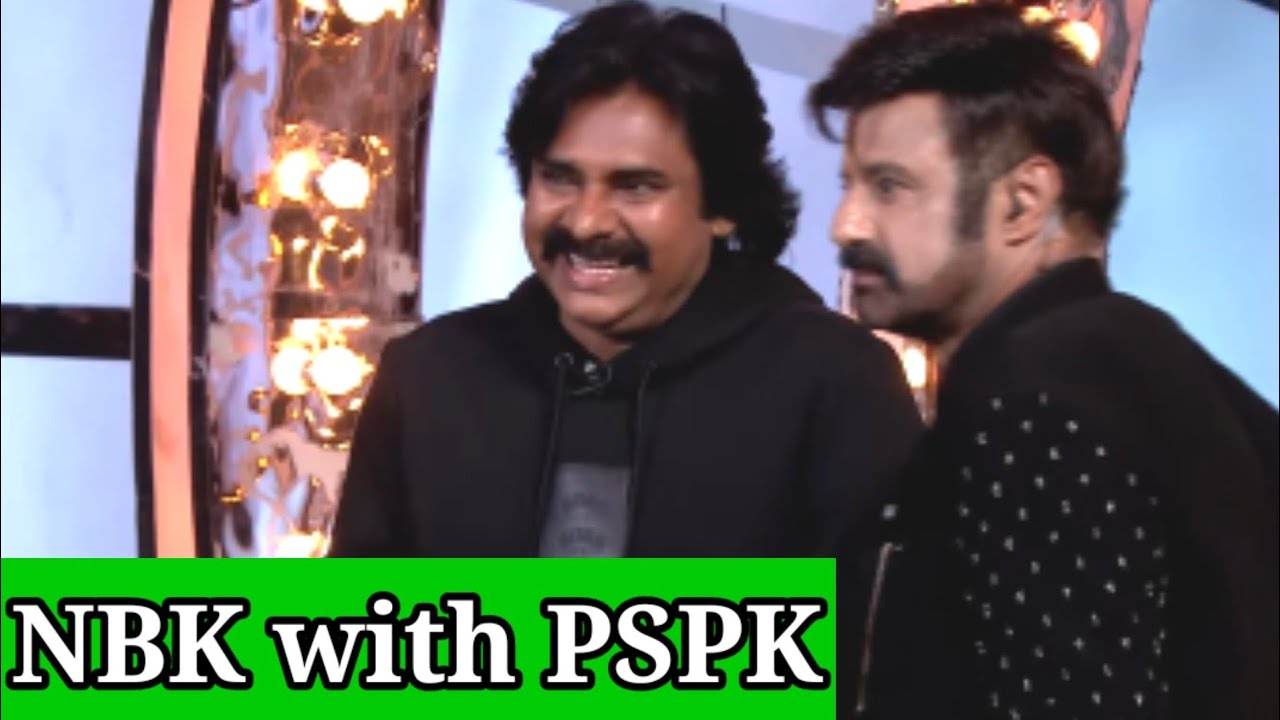 Unstoppable NBK with PSPK | Pawan Kalyan in Unstoppable | Balakrishna ...
