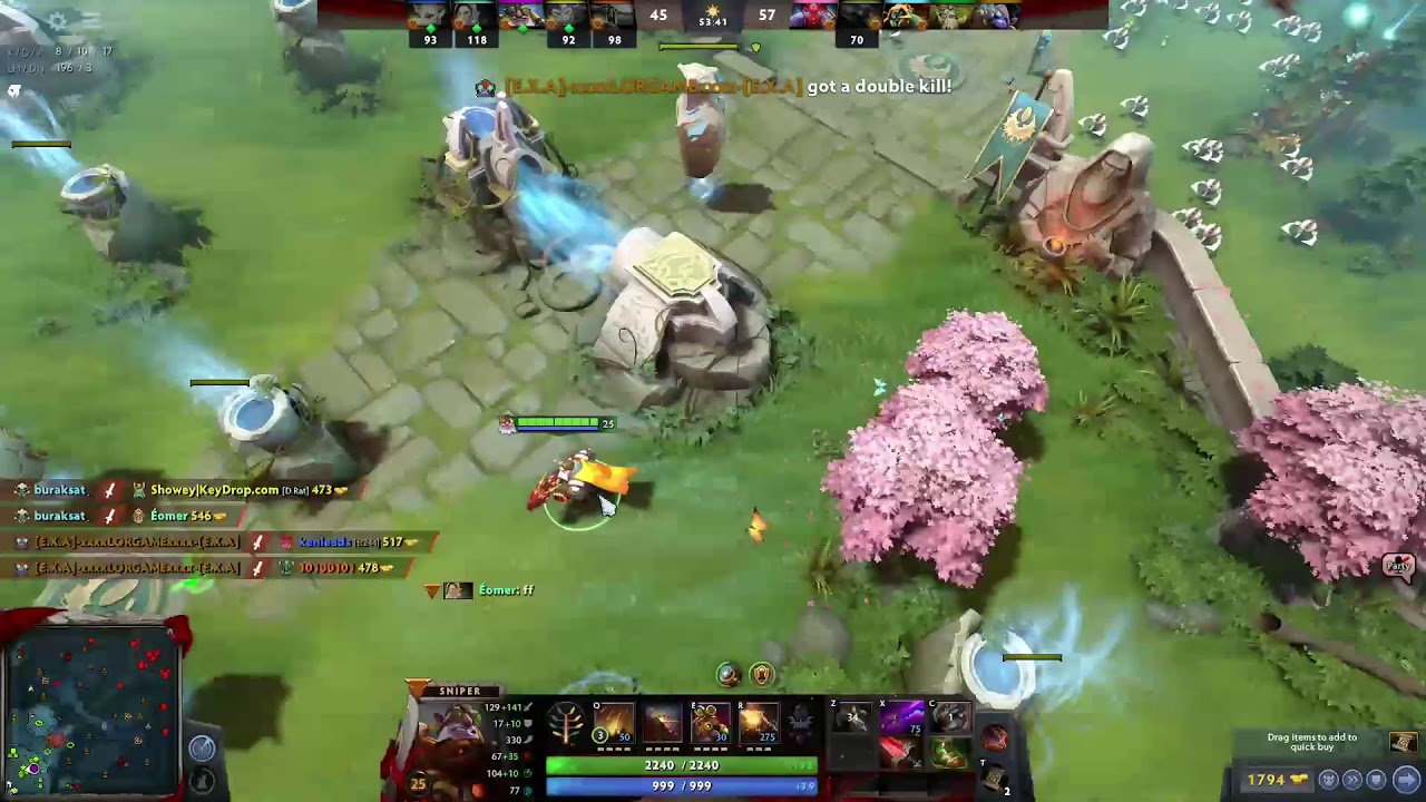 Herald Dota 2 Live Gameplay - YouTube