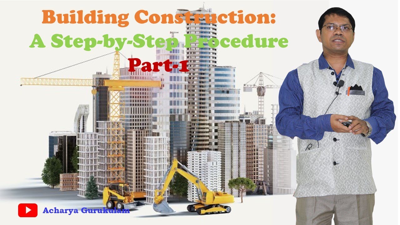 Step-by-Step Procedure in Building Construction - YouTube